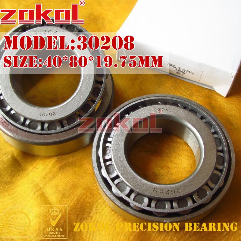 ZOKOL bearing 30208 7208E Tapered Roller Bearing 4... – Vicedeal