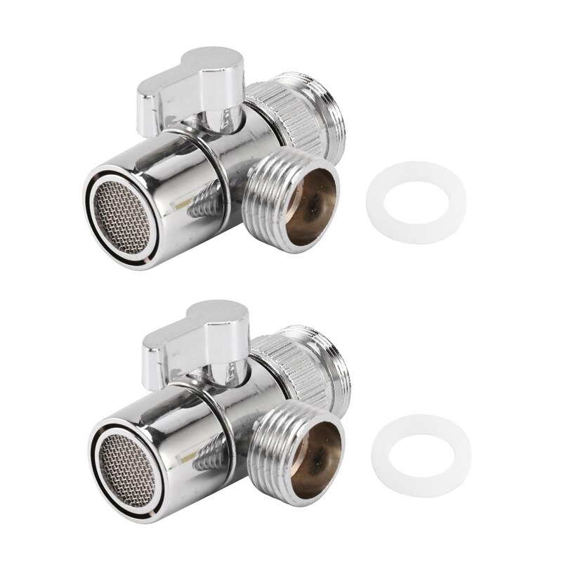 2X Faucet Valve Diverter Sink Valve Water Tap Fauc... – Grandado