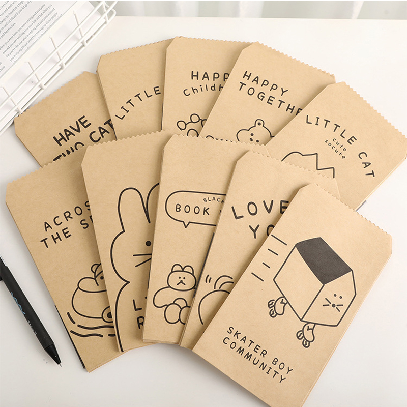 20 pcs/lot Cute Cartoon Comic Paper Envelope Khaki... – Vicedeal
