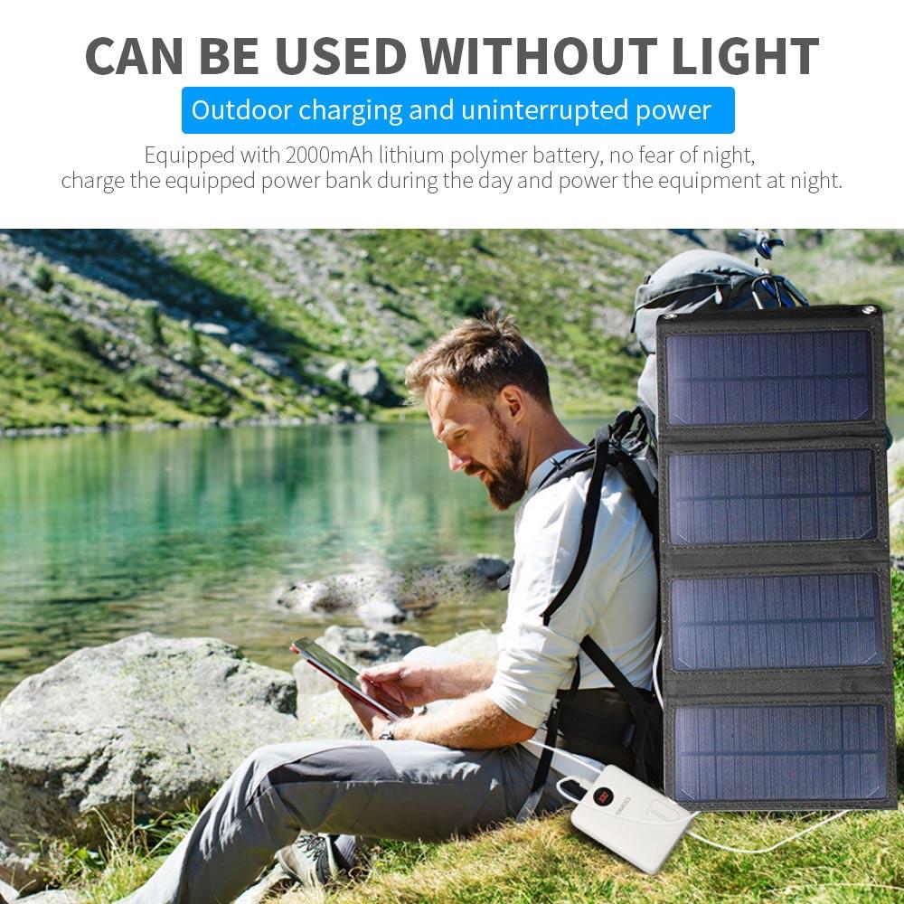 5v portabla återanvändbara hållbara solcellsladdni... – Grandado