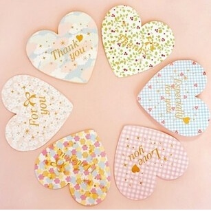 6pc/lot love Mini Valentine's Day cards / thank yo... – Vicedeal