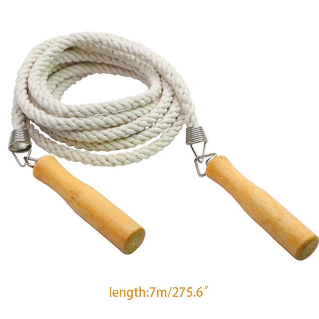Cotton Hemp Skipping Ropes 5/7/10m Group Skipping ... – Grandado