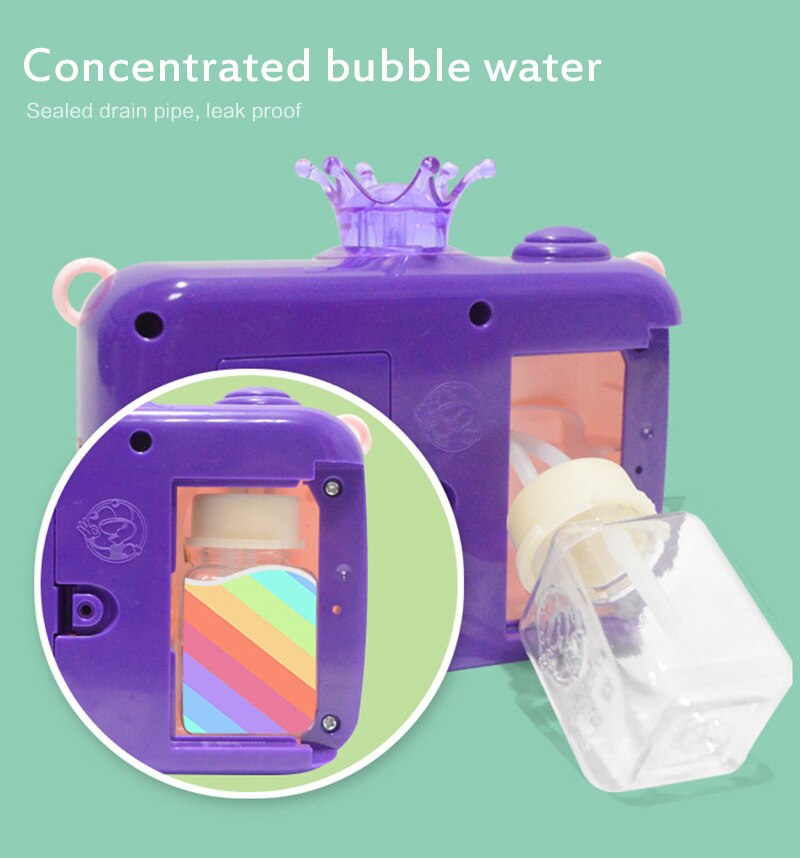 1pcs Bubble Camera Toy Fully Automatic Electric Wi... – Grandado