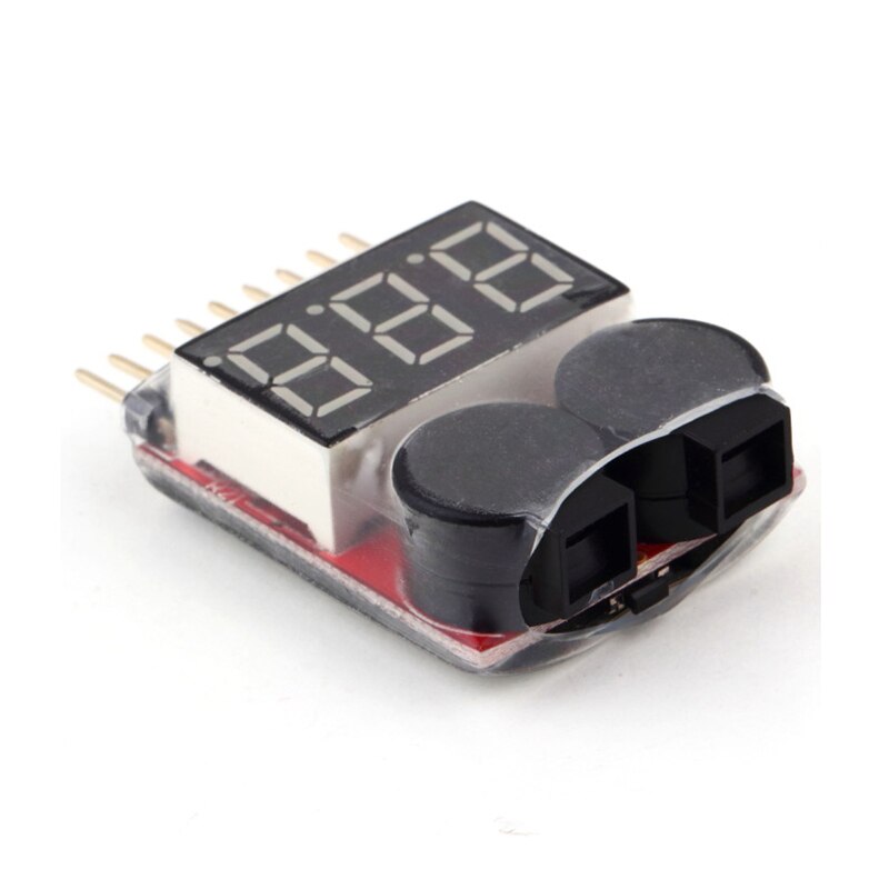 1-8S LED Low Voltage Buzzer Alarm Lipo Voltage Ind... – Grandado
