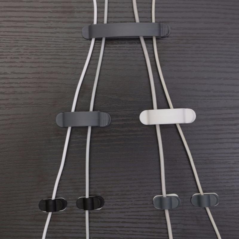 10Pcs Plastic Winder Cable Organizer Desktop Clip ... – Vicedeal