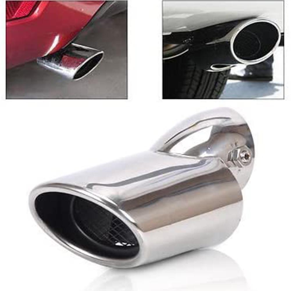 Universal Car Vehicle Stainless Steel Tail Throat ... – Vicedeal