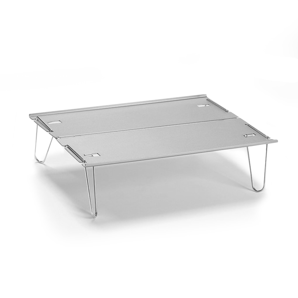 Mini Outdoor Table Portable Folding Aluminum Alloy... – Grandado