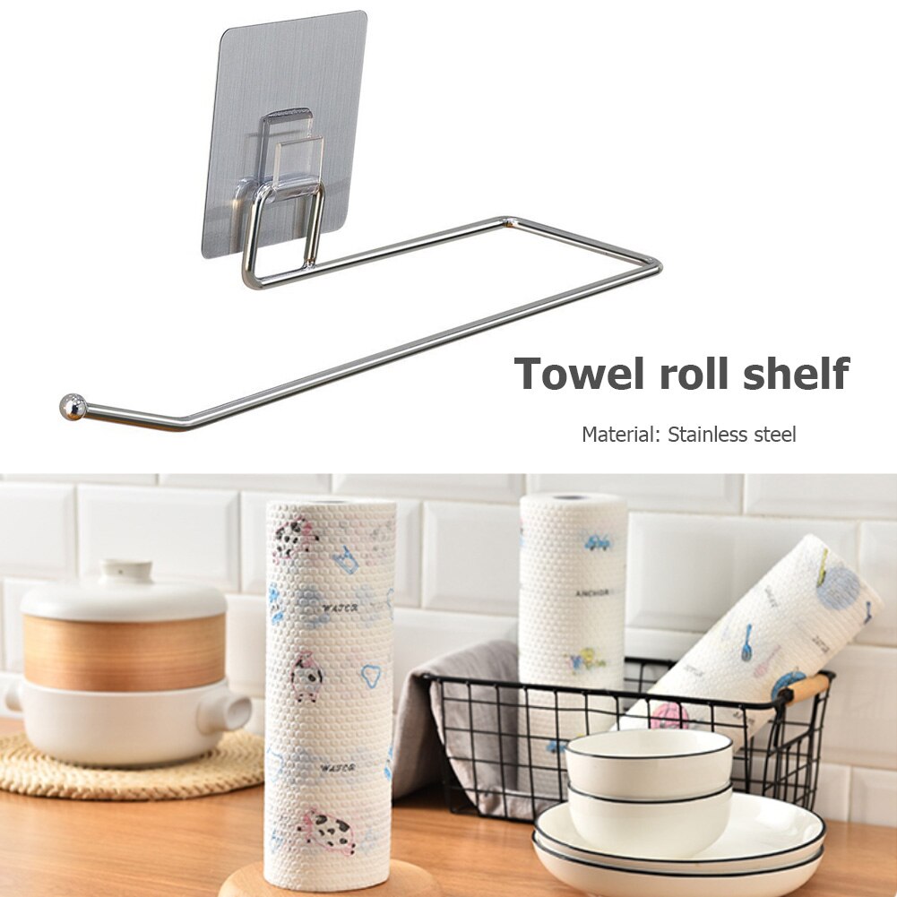 Kitchen Toilet Paper Holder Tissue Holder Hanging ... – Grandado