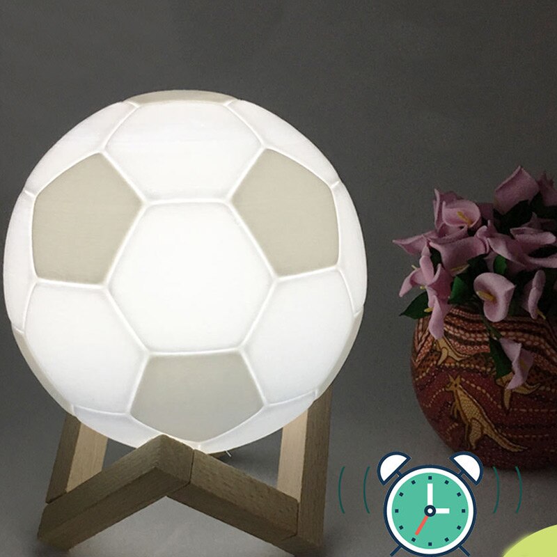 Rechargeable 3D Printing Football LED Night Light ... – Vicedeal