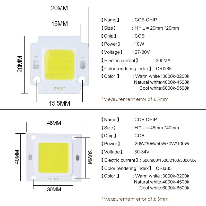 30V High Power 100W 70W 50W 30W 20W 10W Integrated... – Vicedeal