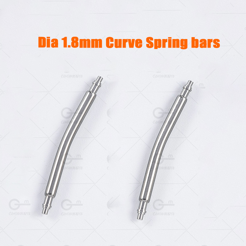 1.8mm Bent Spring Bars Curved Watch Strap Link Bar... – Grandado