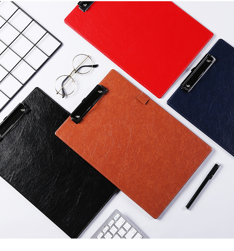 Hang Op A4 Pu Lederen Clip Map Papieren Dossier Ho... – Grandado