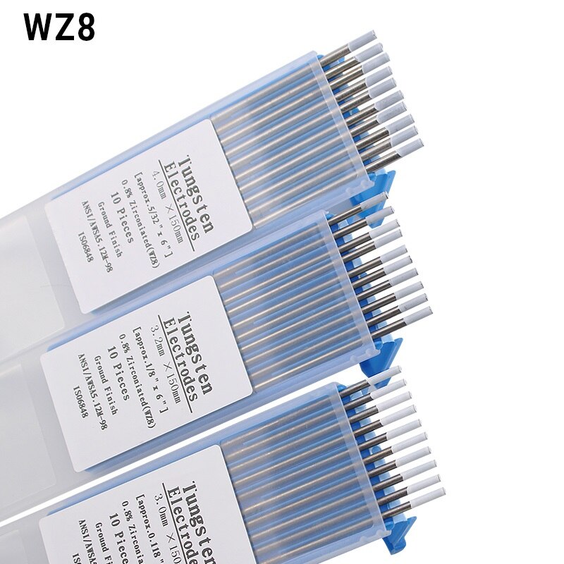 10pcs/Set Tungsten Electrodes TIG Welding Rods WZ8... – Vicedeal