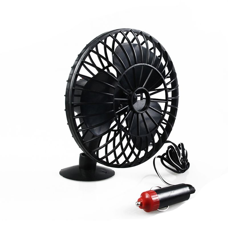 1 Pc Mini 4" DC 12V Suction Cup Auto Car Fan Multi... – Grandado