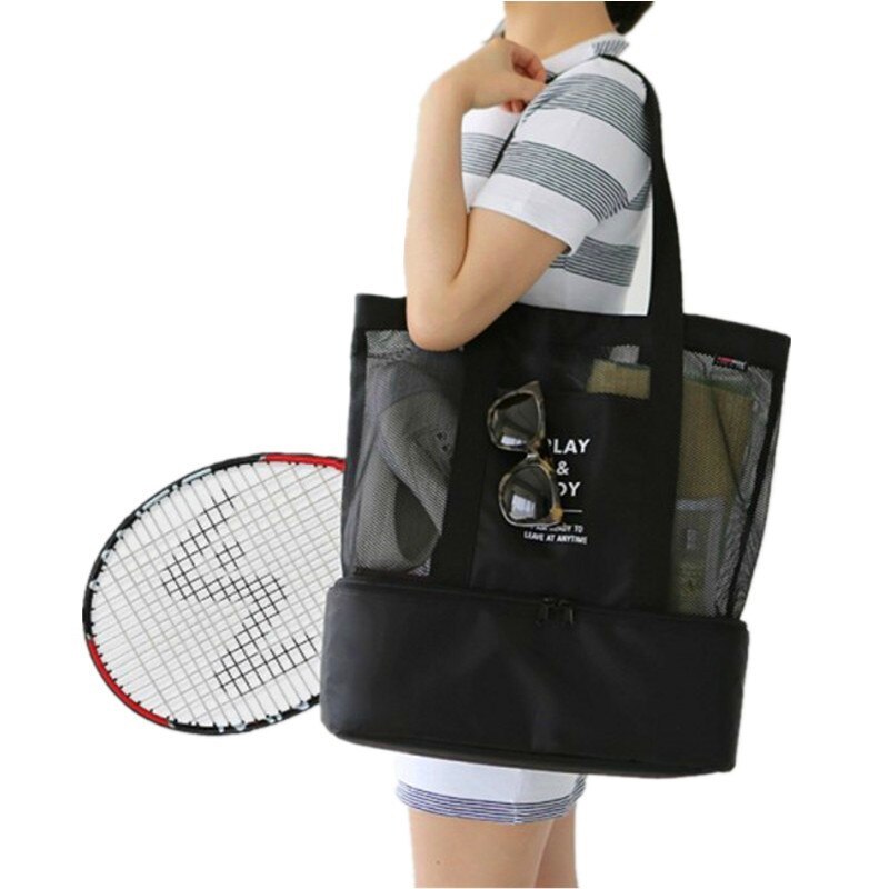 Insulation Bag Lunch Bag Pocket Picnic Net Beach T... – Vicedeal