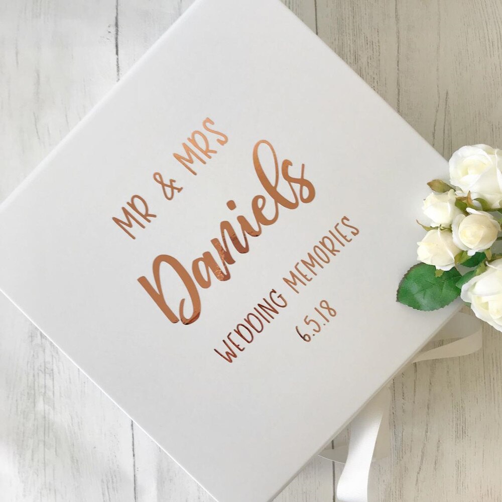 Personalize Wedding Box,，birthday party box ,Engag... – Grandado