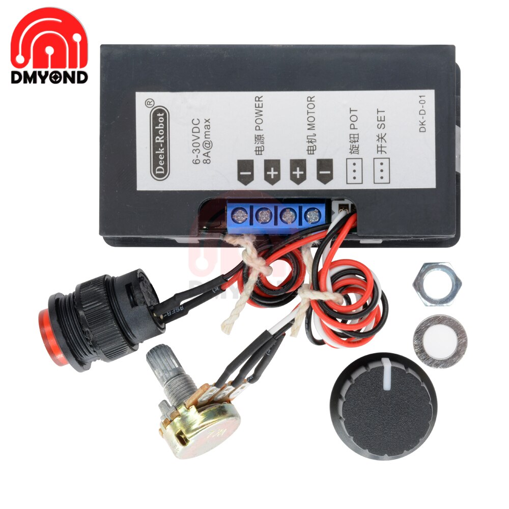 8A 12V 24V PWM DC Motor- Geschwindigkeit Regler Ei... – Grandado 8A 12V 24V PWM DC Motor- Geschwindigkeit Regler Ei... – Grandado
