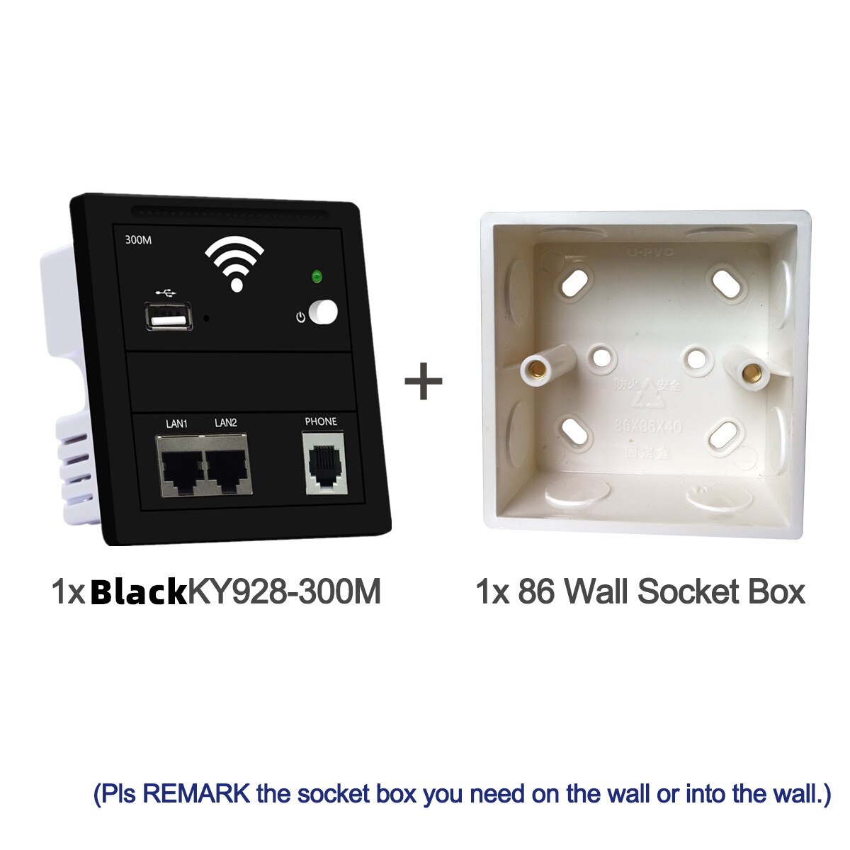 300Mbps Wireless Wall AP WiFi Router RJ45 802.3af ... – Grandado