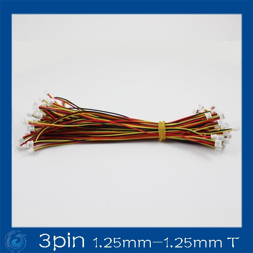 3-Pin Connector w/.Wire x 10 sets.3pin 1.25mm – Grandado