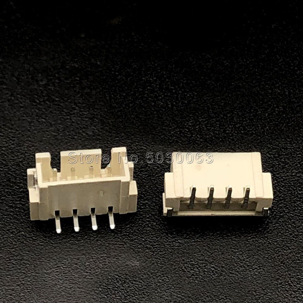 80pcs XH 2.54mm 4p 4pin Pitch XH2.54 Verticale SMD... – Vicedeal