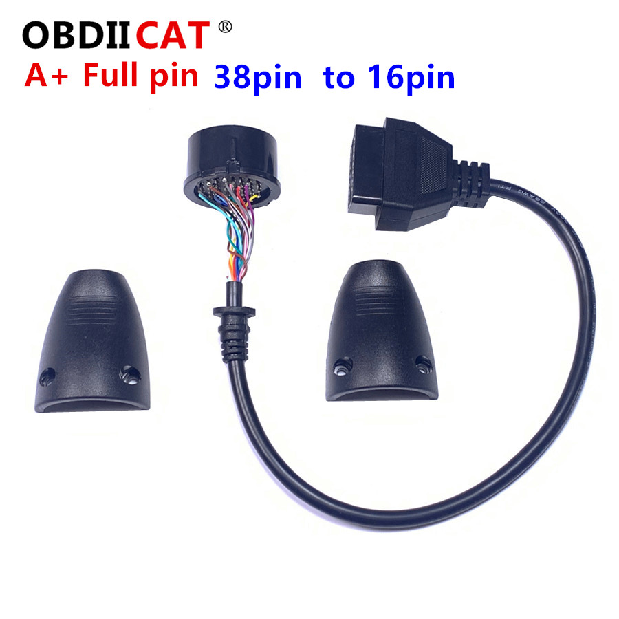 5Pcs 38 Pin Naar 16 Pin Obd OBD2 Volledige Pin Kan... – Vicedeal