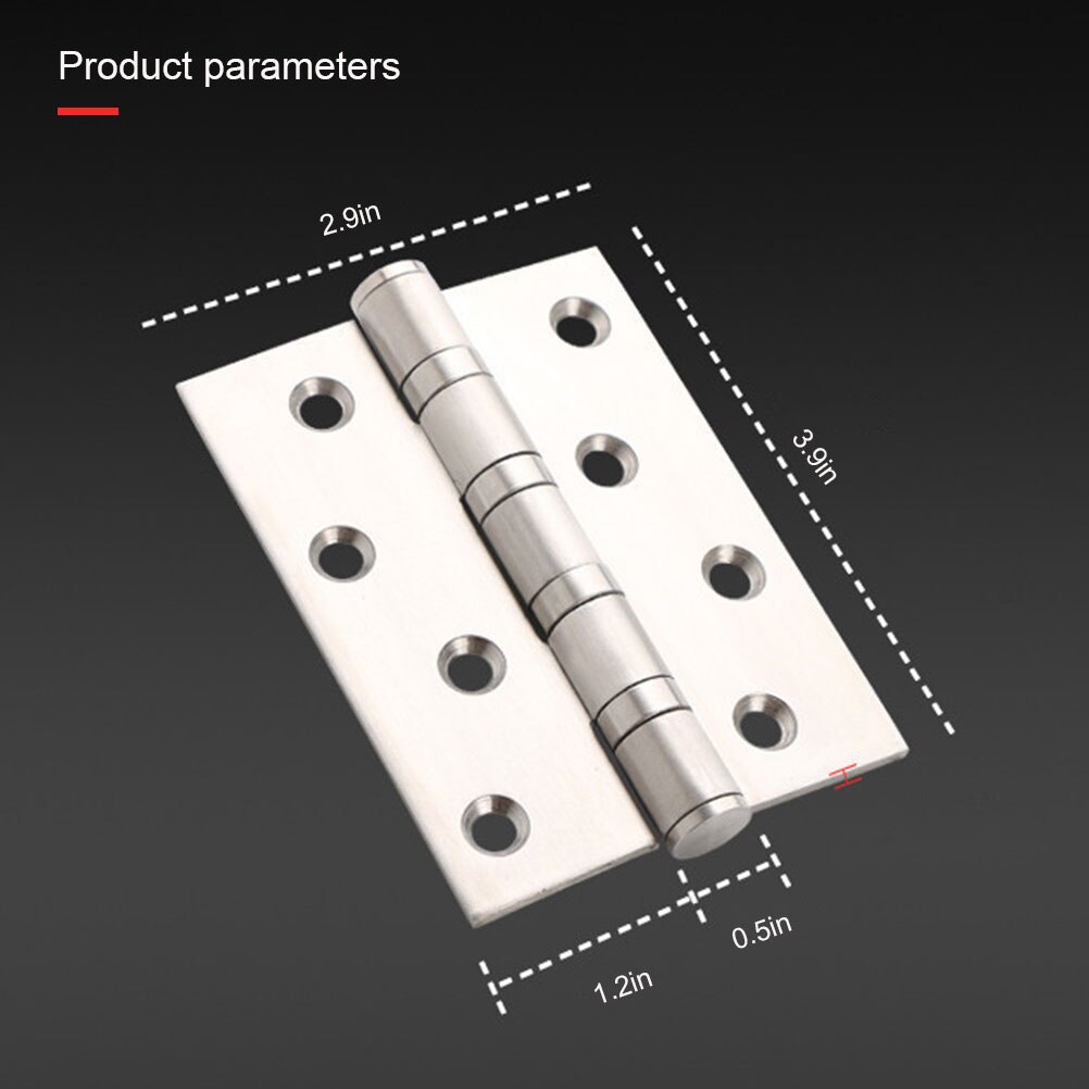 2Pcs 4 Inch Hinges Furniture Hinges Door Hinge Sta... – Grandado