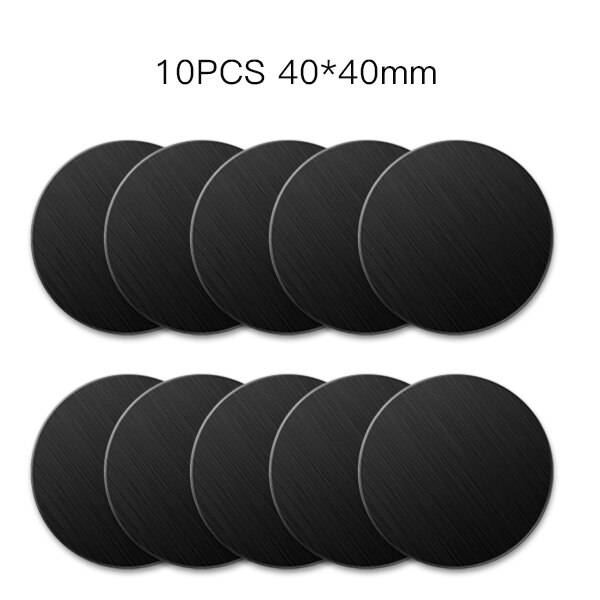 !ACCEZZ 10pcs/lot Magnetic Metal Plate Disk For Ma... – Grandado
