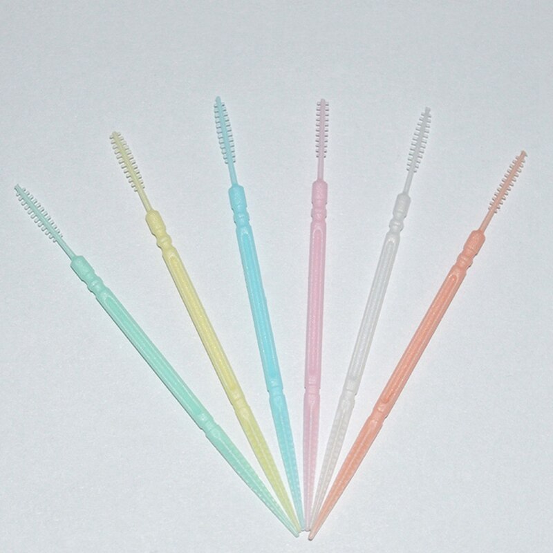 100 Stks/pak Tweekoppige Tandheelkundige Borstel T... – Grandado