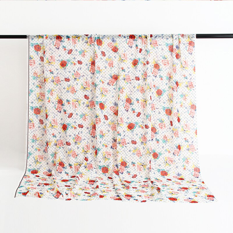 Chiffon polyester fabric cloth per meter material ... – Grandado