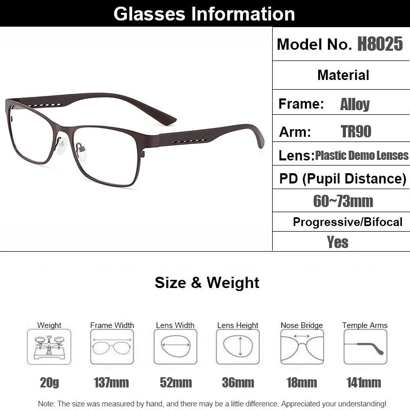 Gmei Optische Moderne Titanium Legering Vierkante ... – Grandado