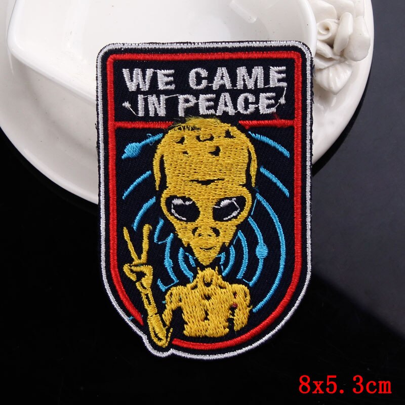 Diy Alien Patches Ijzer Op Patches Voor Kleding Bo... – Vicedeal