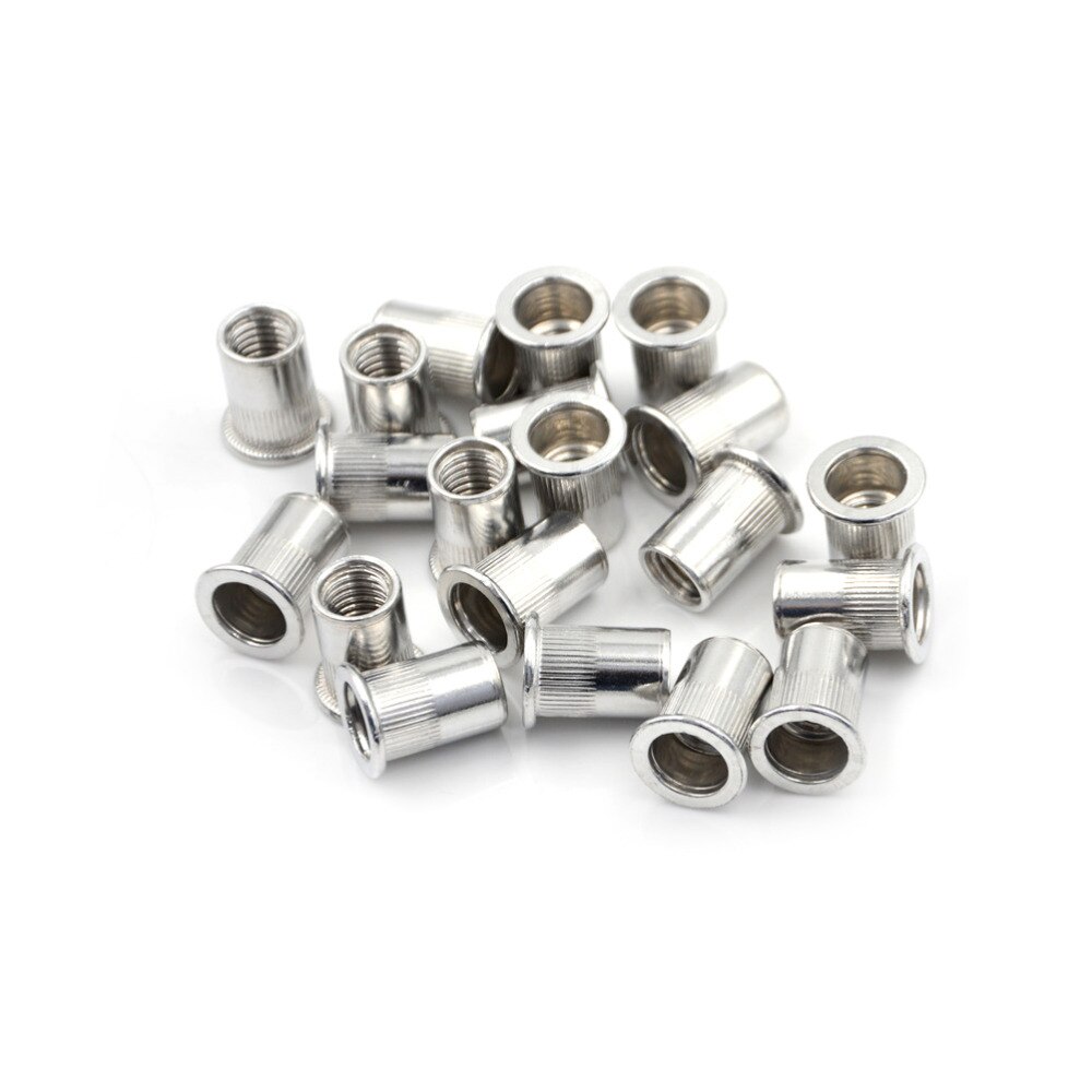 30 pcs M8 Aluminum Flat Head Rivet Insert Nutsert ... – Grandado