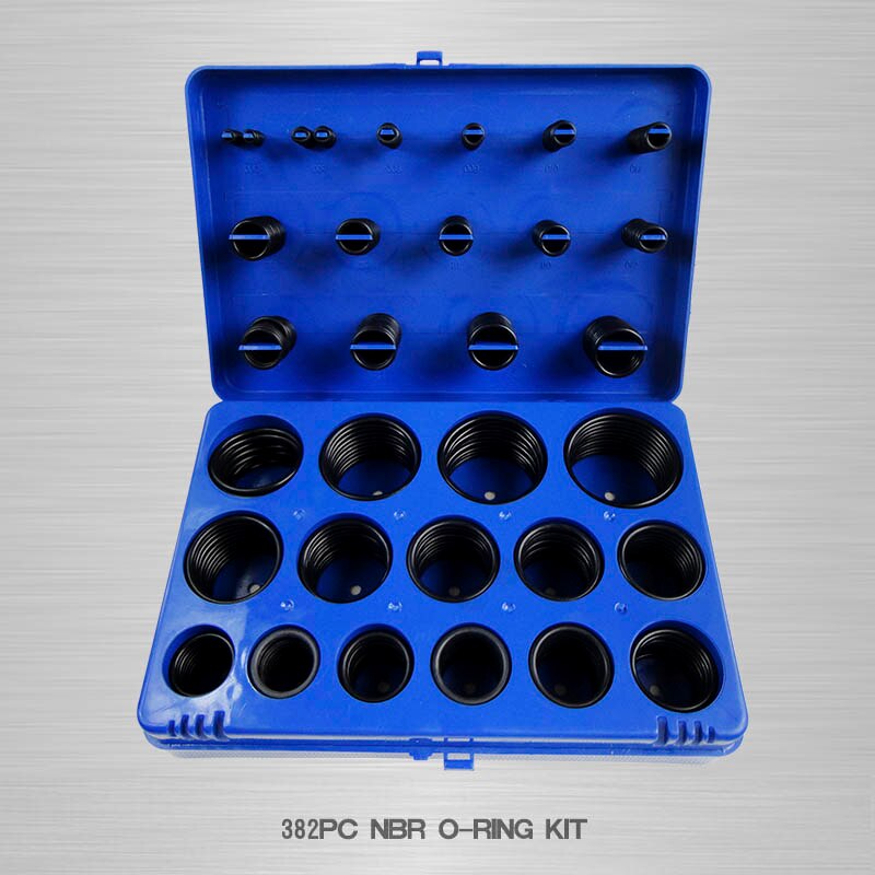 382 stücke NBR O Ringe Gummi Ring Kit 30 Größen Ni... – Vicedeal