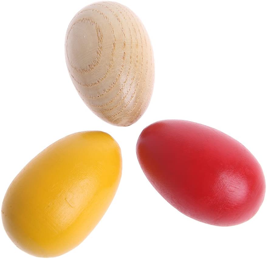 Wooden Percussion Musical Egg Maracas Shakers Chil... – Grandado