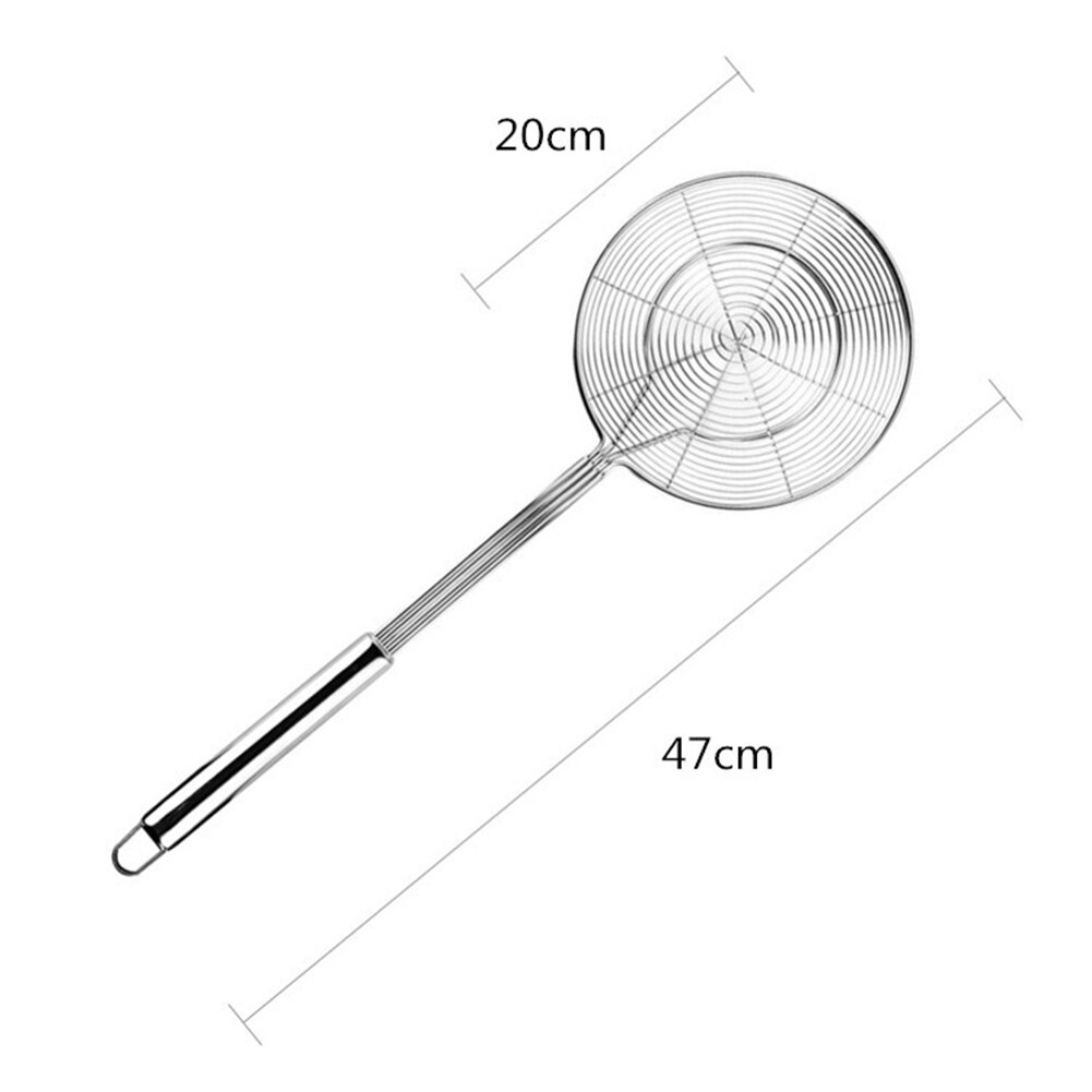 Skimmer Solid Spider Strainer Ladle Stainless Stee... – Vicedeal