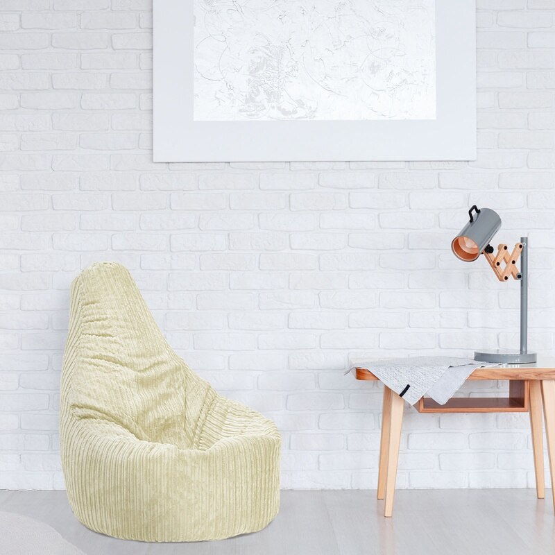 Bean Bag Sofa Chair no filler Cloth chair recliner... – Grandado