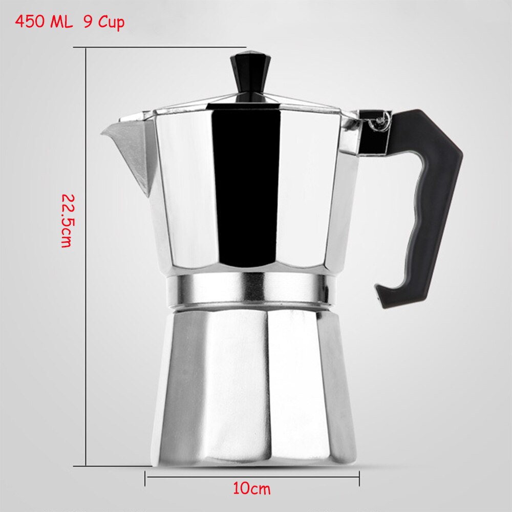 Cafetera de 300ml/450ml, cafetera Mocha, filtro de... – Grandado