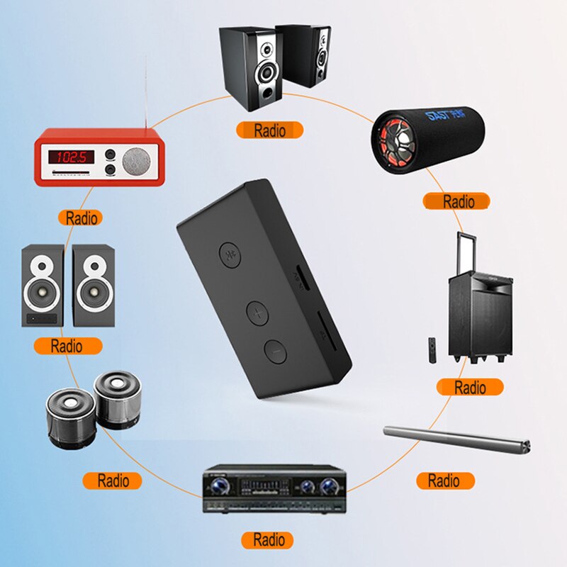 Universal bluetooth bilsæt mini 3.5mm jack aux blu... – Grandado