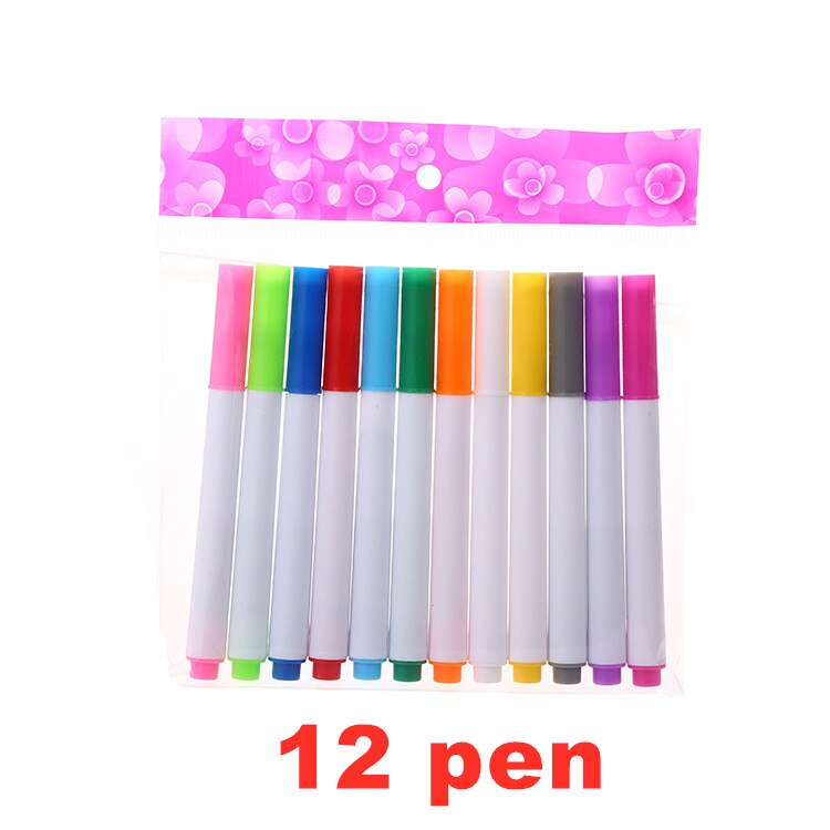 12Pc Non-dust White Liquid Chalk Pen pastels washa... – Vicedeal