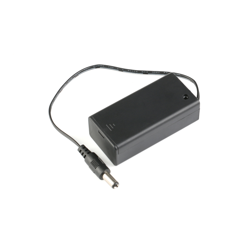 9V Battery Holder Box Case Wire With DC Plug 5.5x2... – Grandado