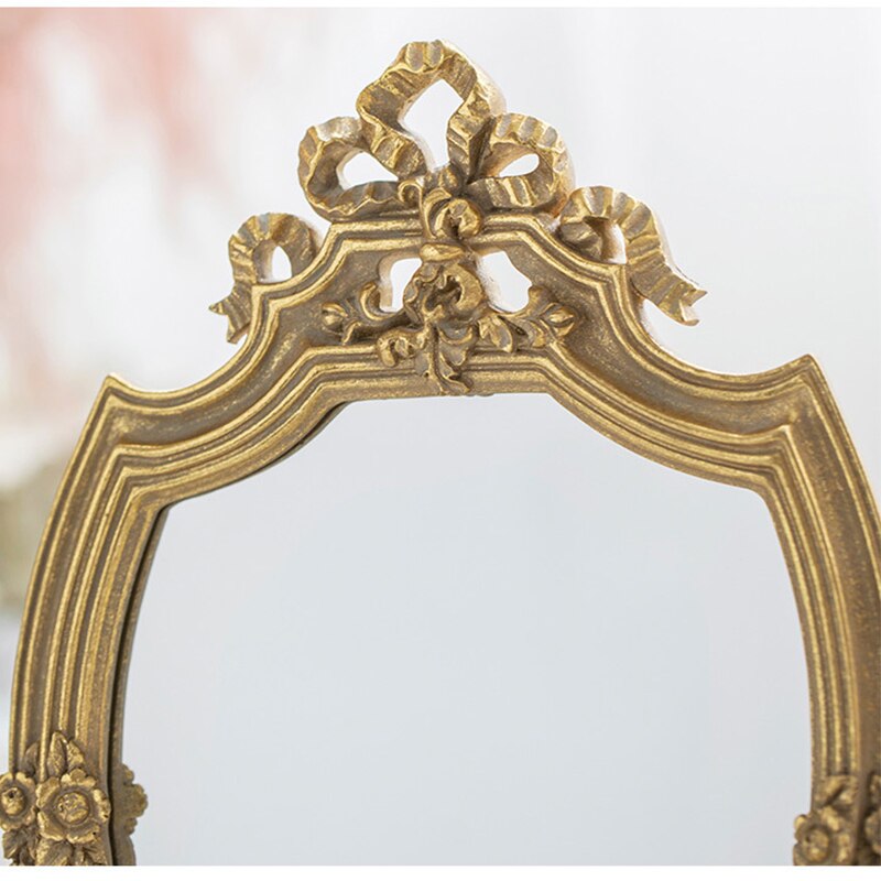 European Retro Mirror Home Decoration Bedroom Desk... – Grandado