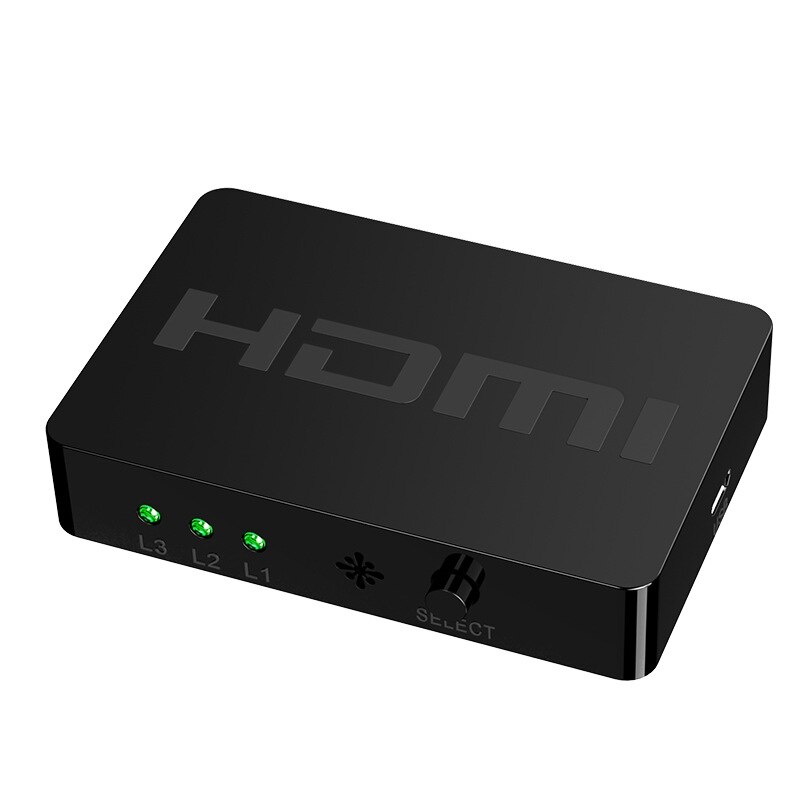 -Mini HDMI Switcher 3 in 1 Out 1080P with Remote C... – Grandado