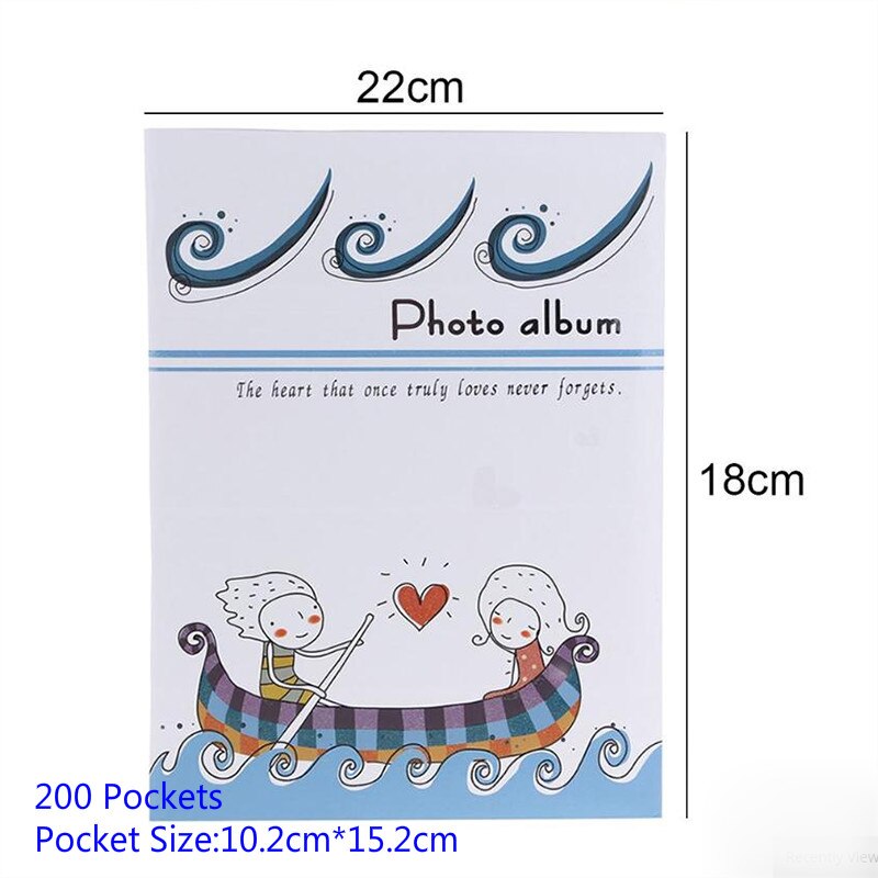 200 Pages 6inch Family Memory Photo Album Scrapboo... – Vicedeal