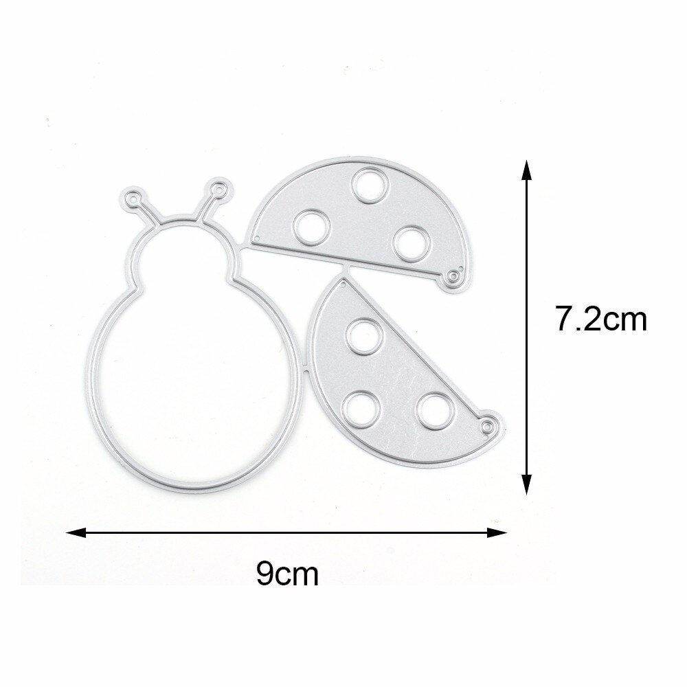 Ladybug Metal Cutting Dies Stencils for DIY Scrapb... – Vicedeal