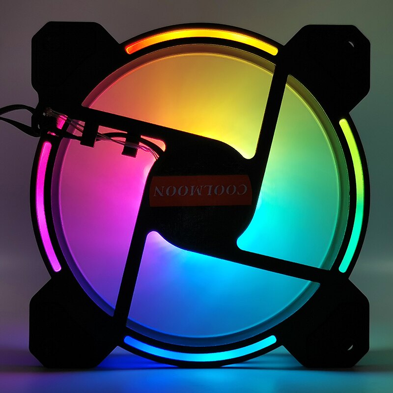 Coolmoon Licht X 12Cm Ventilator Chassis Rgb Multi... – Grandado