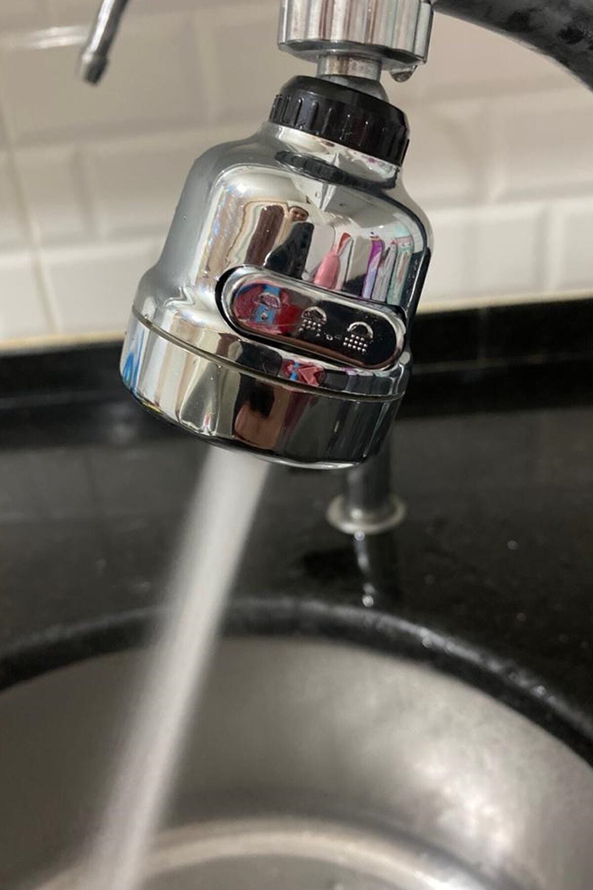 Chrome 3 Multifunctional Kitchen Sink Head 360 Deg... – Grandado