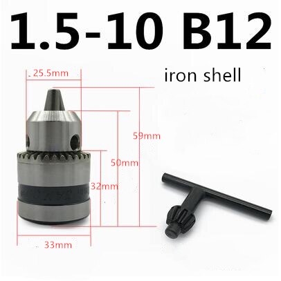 SAN OU Durable 0.6-6mm Electric Drill Chuck B10 Th... – Vicedeal