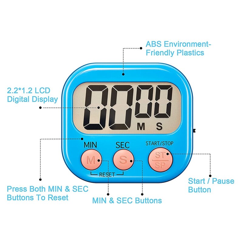 Classroom Timer for Kids ,Kitchen Timer for Cookin... – Grandado