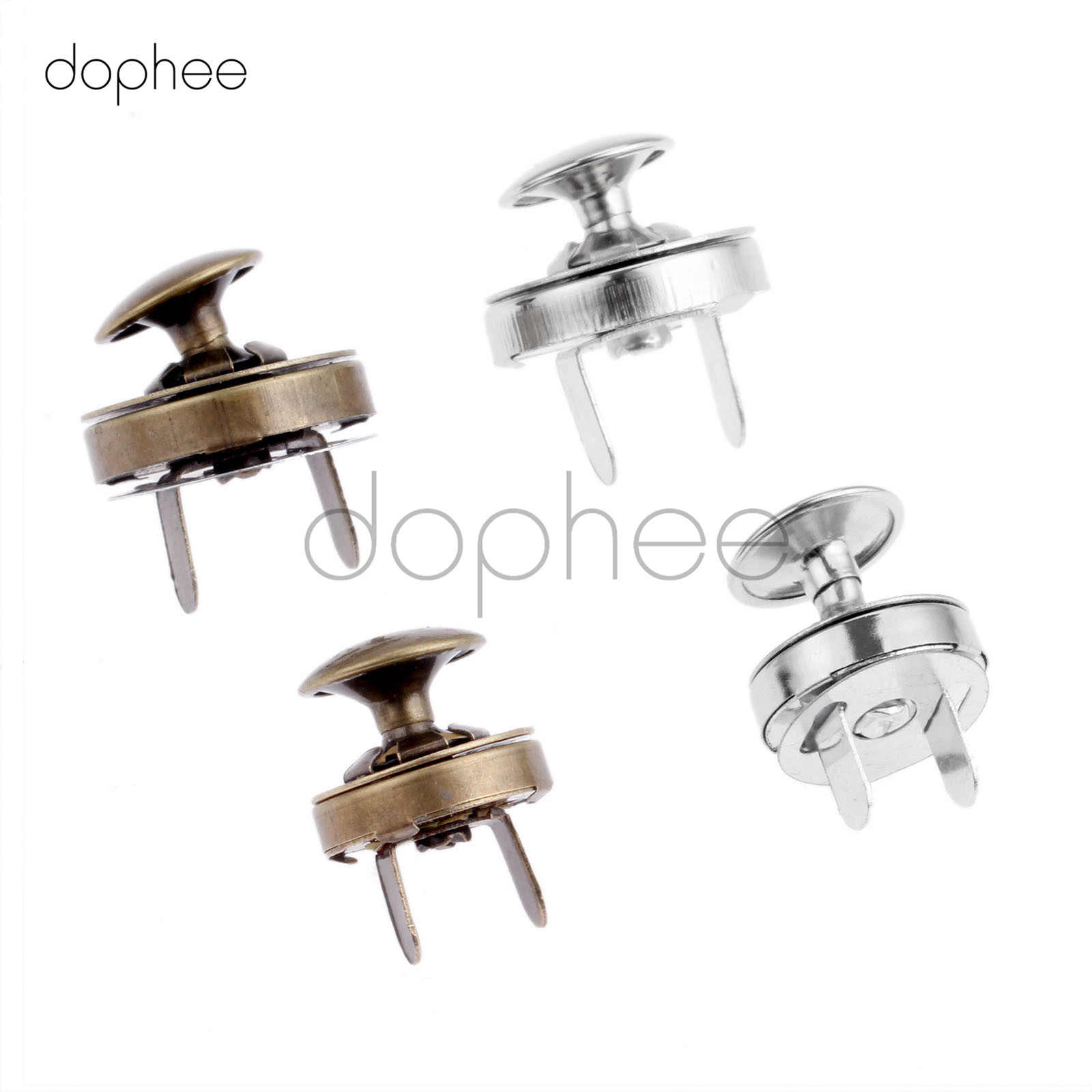 Dophee 10 stuks 14/18mm Magnetische Snap Klinknage... – Grandado