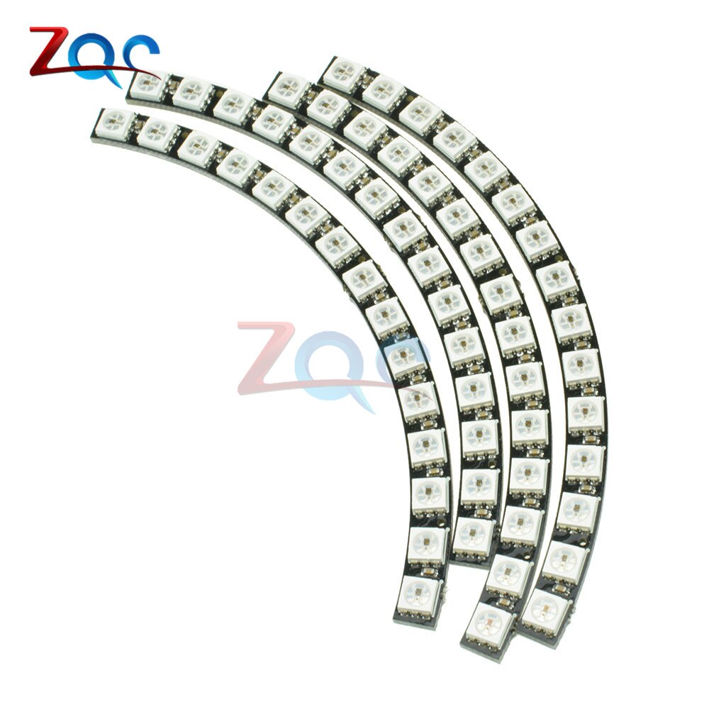 60 Bits Digitale WS2812 RGB LED Ring Volle Farbe H... – Grandado